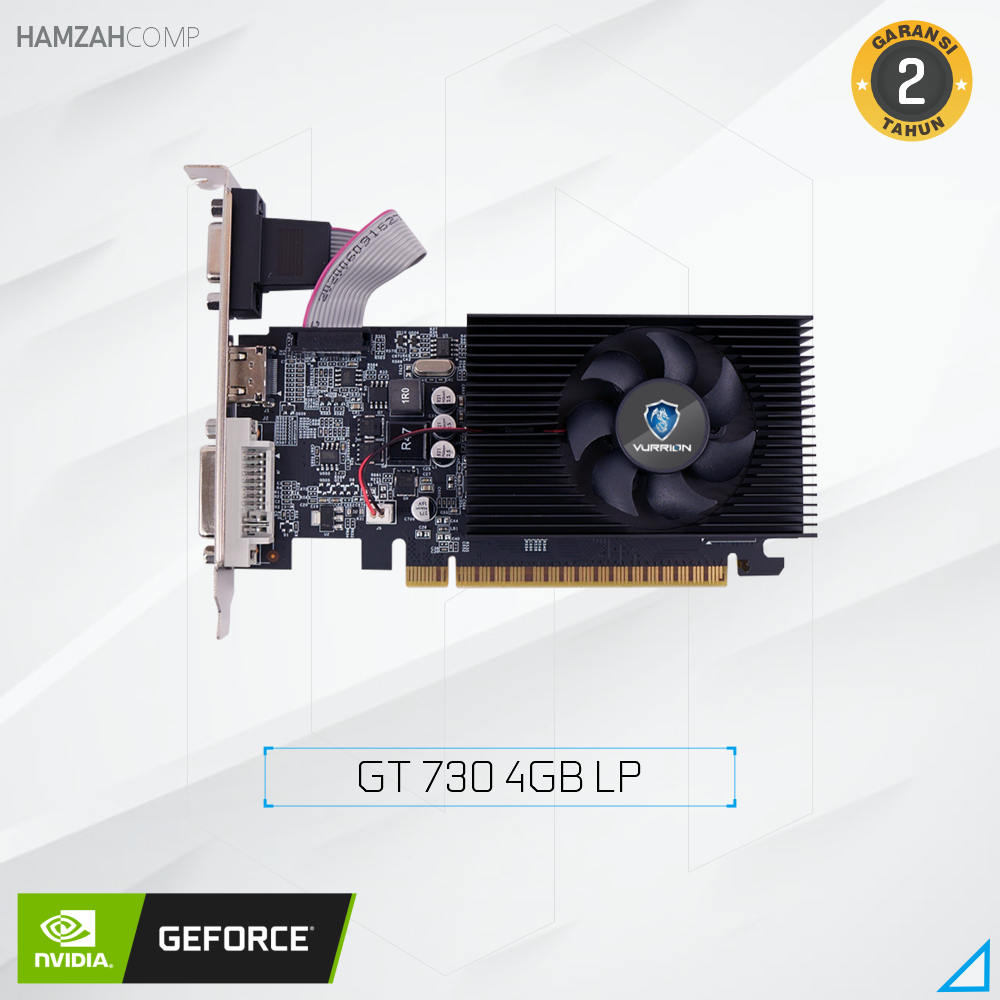 Jual VGA GeForce GT 730 4GB GDDR3 128 Bit Vurrion Low Profile VGA 4GB | Shopee Indonesia