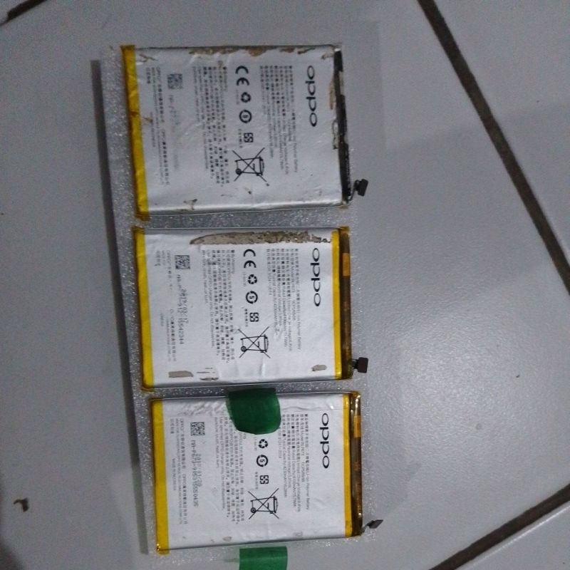Jual baterai copotan model BLP673 HP OPPO A3S Normal | Shopee Indonesia