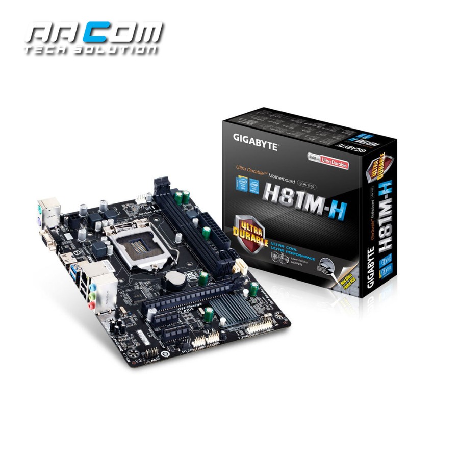Jual Motherboard GIGABYTE H81M-DS2 H81 DDR3 Intel LGA 1150 Haswell ...