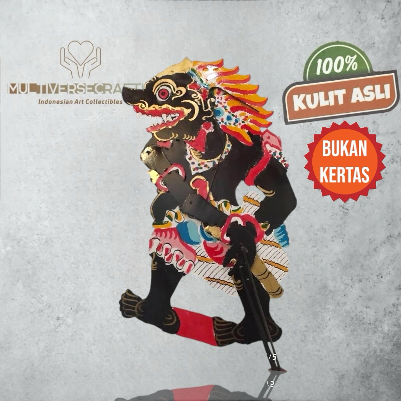 Jual MULTIVERSECRAFTID Wayang Mainan Anak Buto RAMBUT GENI/BABRAH ...