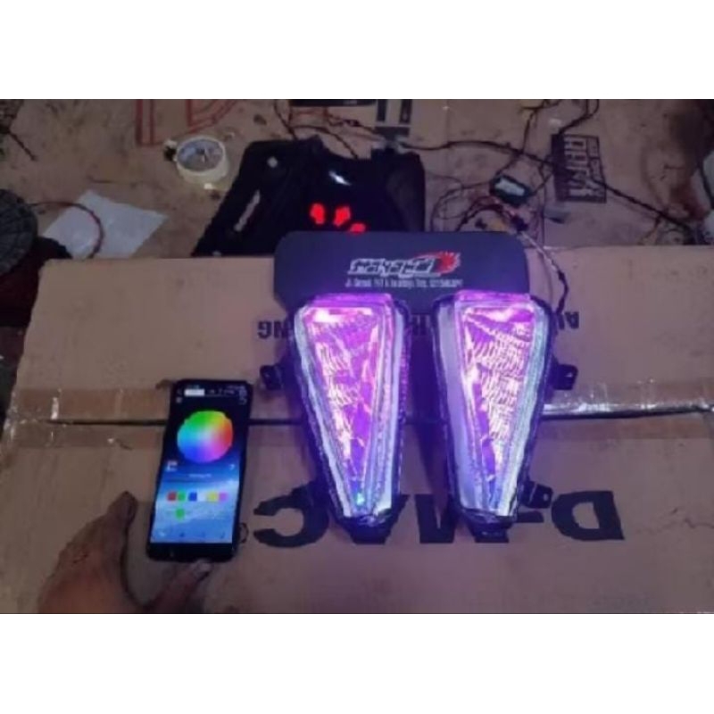 Jual LED DRL Innova Reborn 2021-2024 RGB matrix Padlelpop | Shopee ...