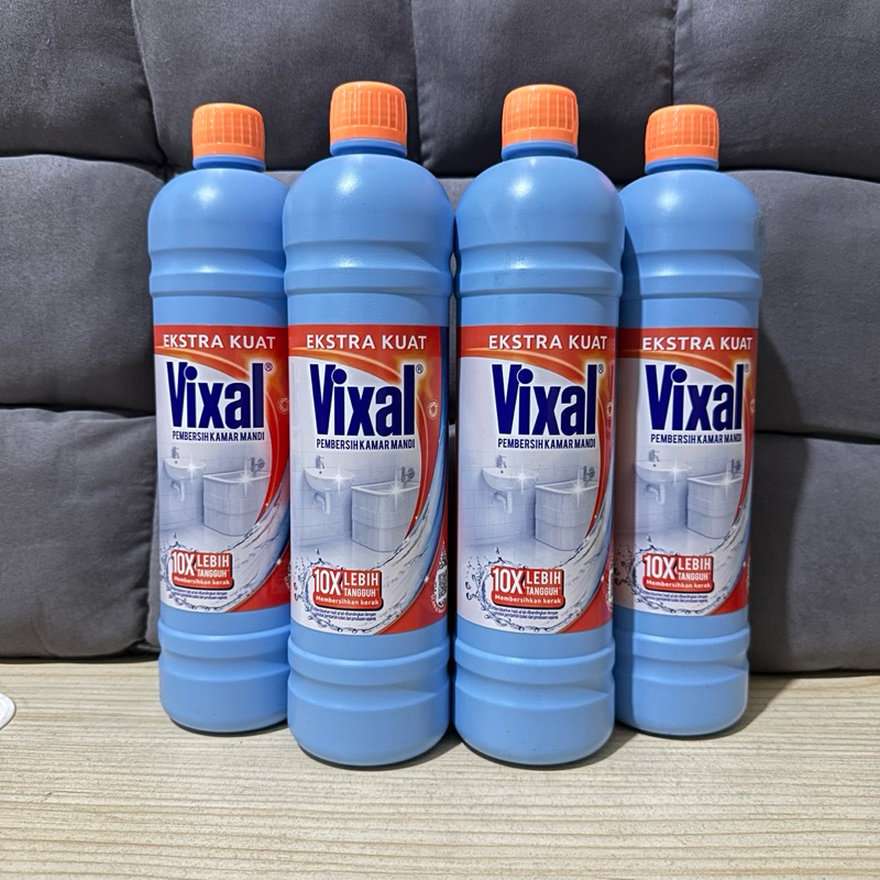 Jual Vixal Pembersih Toilet Porselen Kamar Mandi & Kerak Toilet Ekstra Kuat Harum Antibakteri ...