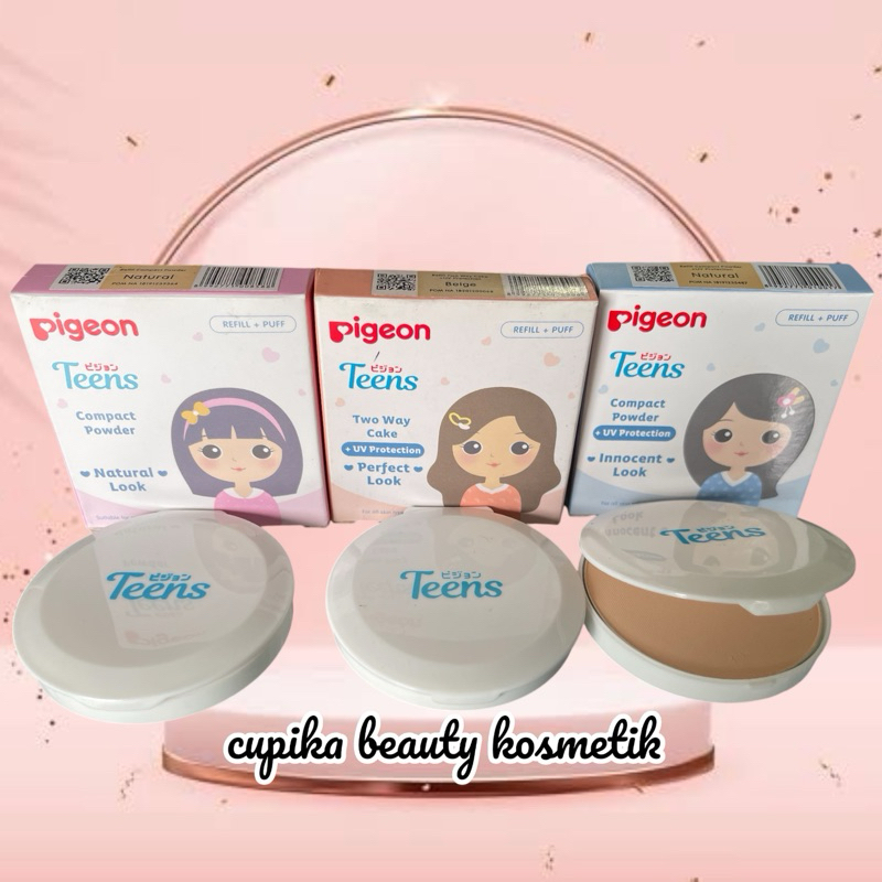 Jual ADA GROSIR [ui,az] PIGEON REFILL COMPACT TWO WAY CAKE POWDER - ISI ...