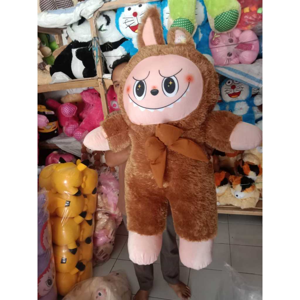 Jual Boneka Labu-Labu Jumbo Labubu The Monsters Exiting Macaron Labu ...
