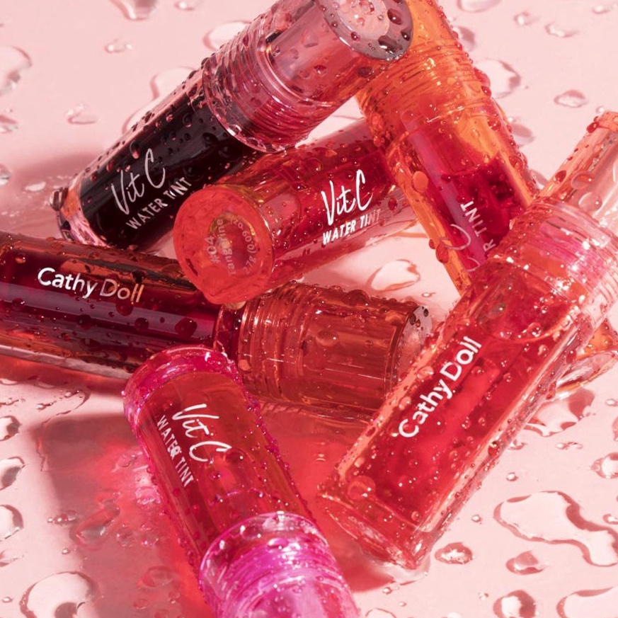 Jual KODE O9G2 AL CATHY DOLL Vit C Water Tint WIN METAWIN Lip Tint ...