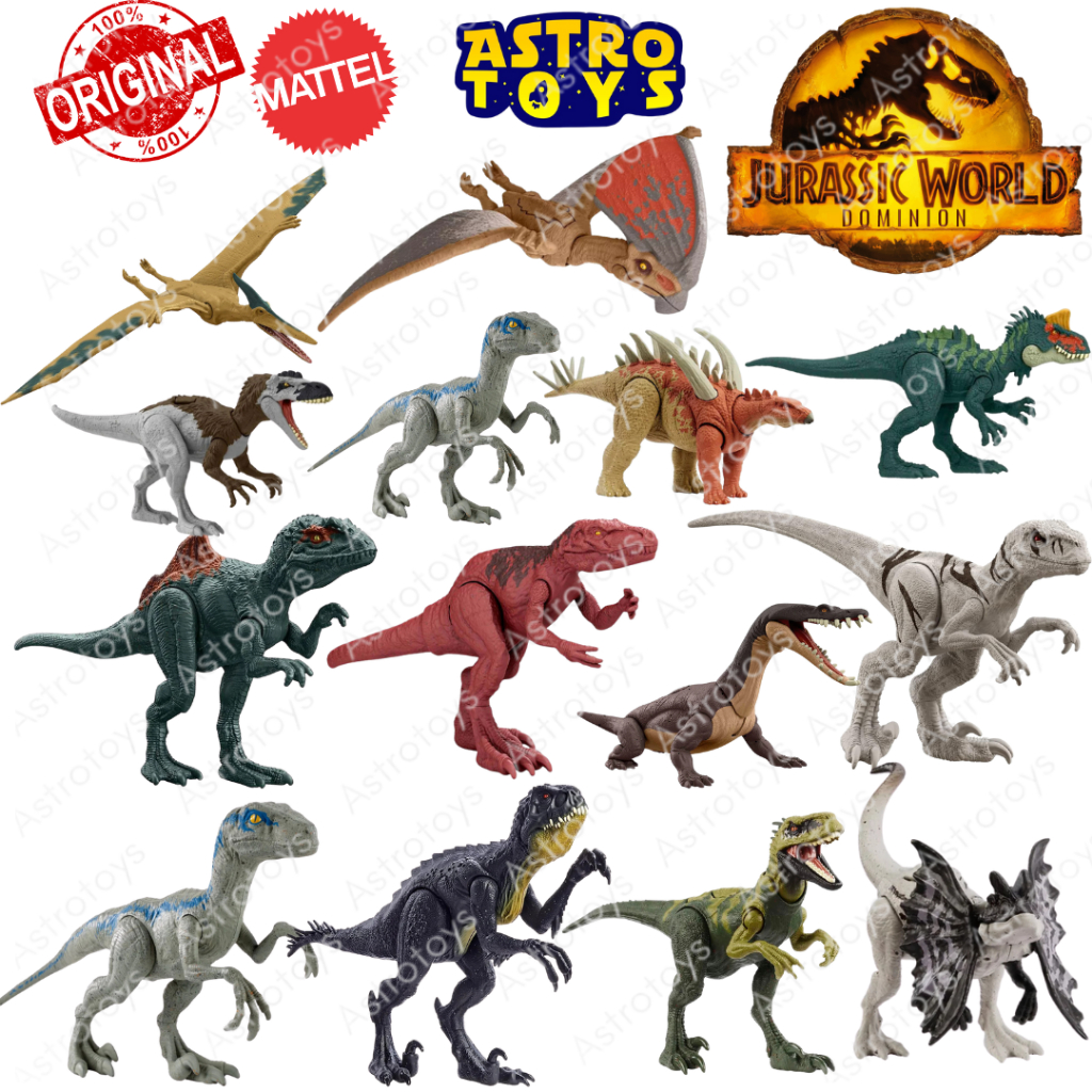 Jual Mainan Dinosaurus Jurassic World Original Mattel / Mainan Anak ...