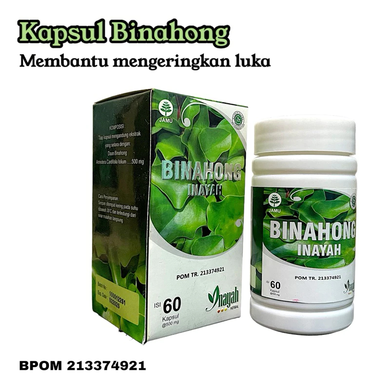 Jual Kapsul Daun Binahong 60 Kapsul | Shopee Indonesia