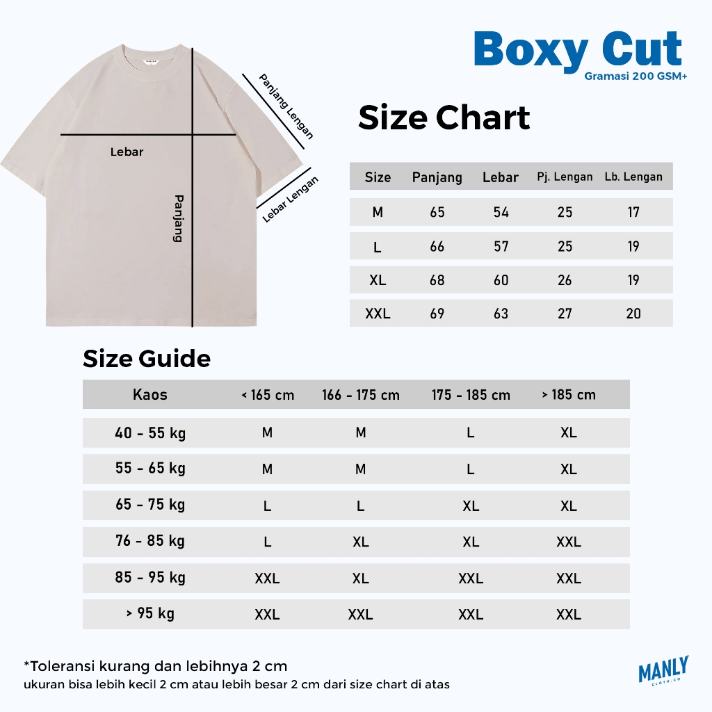 Jual Premium Boxy Crop T-shirt Kaos Boxy Fit with Cotton Combed 24s 200 ...