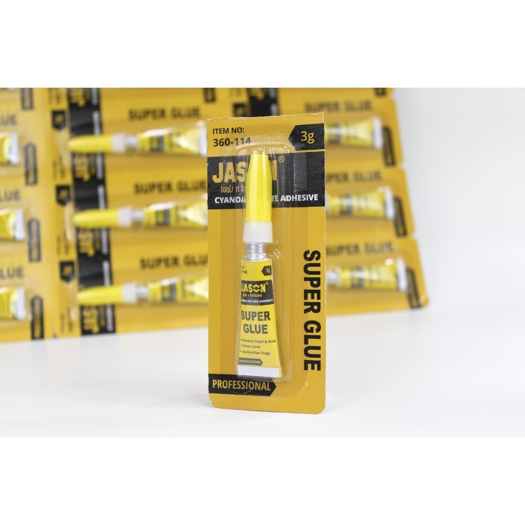 Jual Lem Jason 360-114 Model alteco / lem superglue / lem setan / lem ...