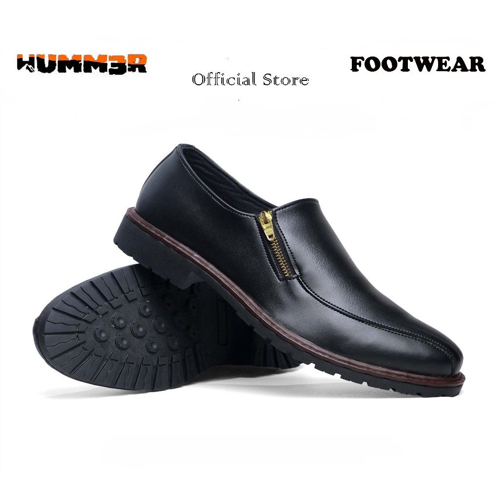 Jual HUMM3R Stunt Big Size (39 s/d 52) - Sepatu Formal Kerja Sleting ...