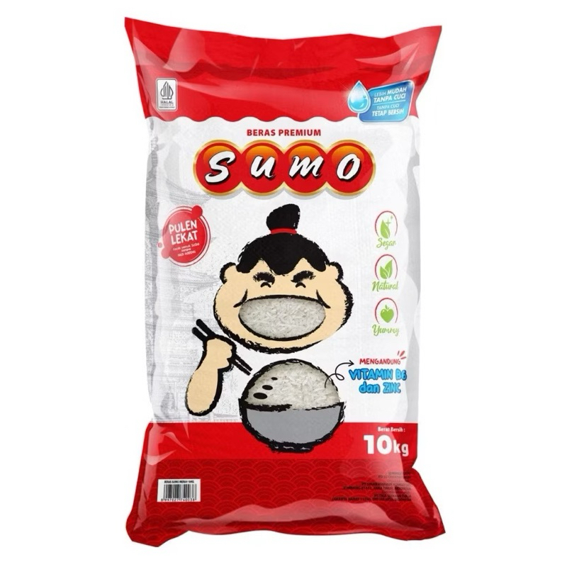 Jual BERAS SUMO Kemasan Merah, Kuning & Hijau 5kg & 10kg | Shopee Indonesia