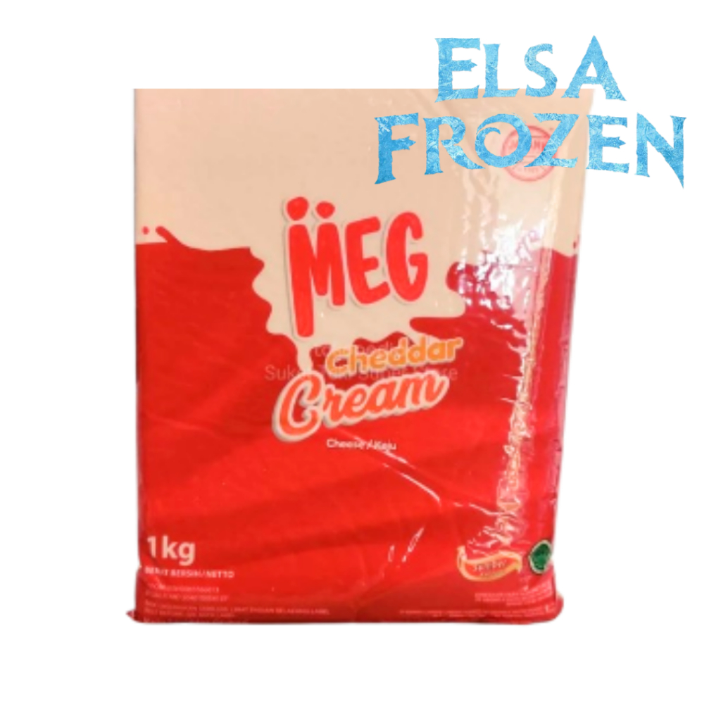 Jual MEG CHEDDAR CREAM CHEESE 1KG / KRIM KEJU | Shopee Indonesia