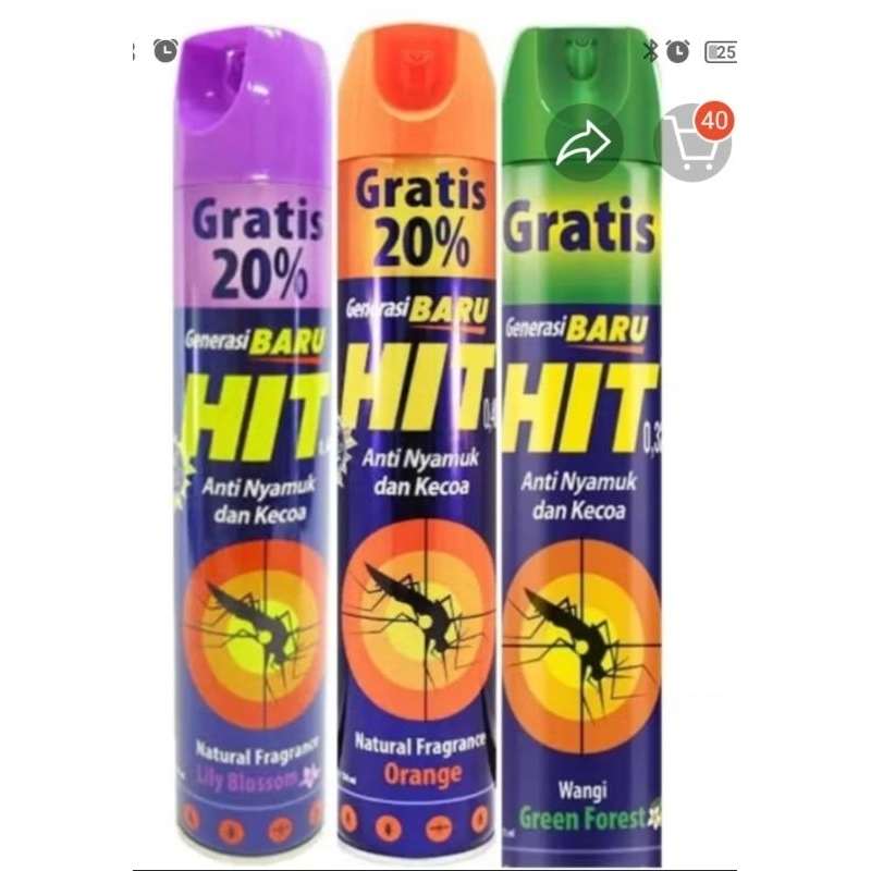 Jual Hit aerosol 600ml semprot nyamuk | Shopee Indonesia