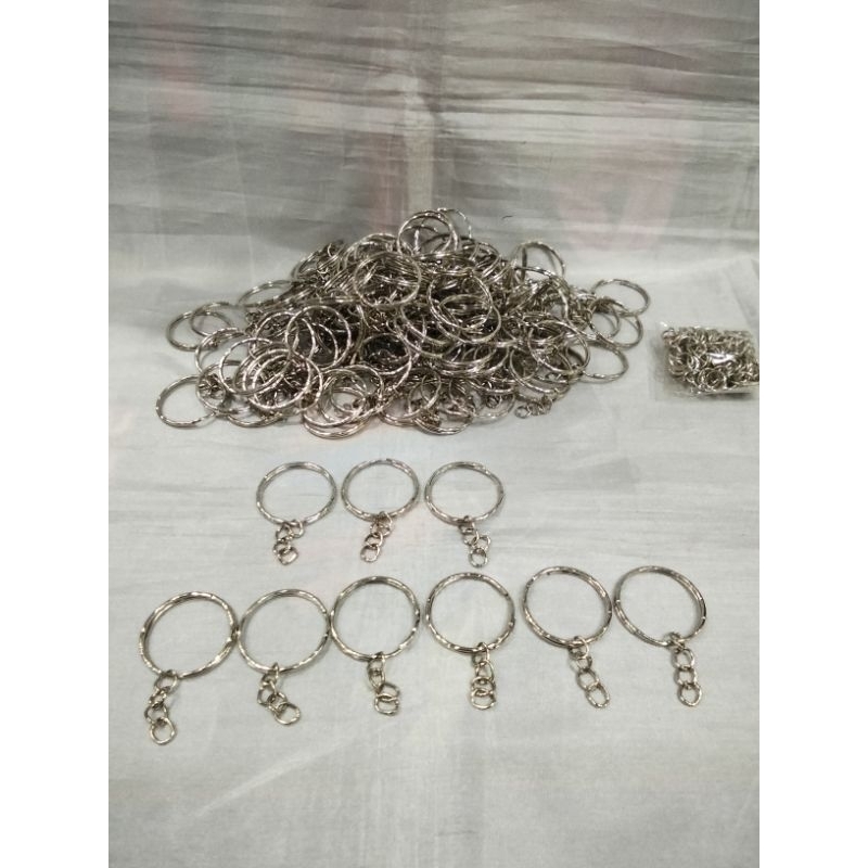 Jual Ring Gantungan Kunci /Ring Gantungan Kunci Bulat + Ring/Bahan ...