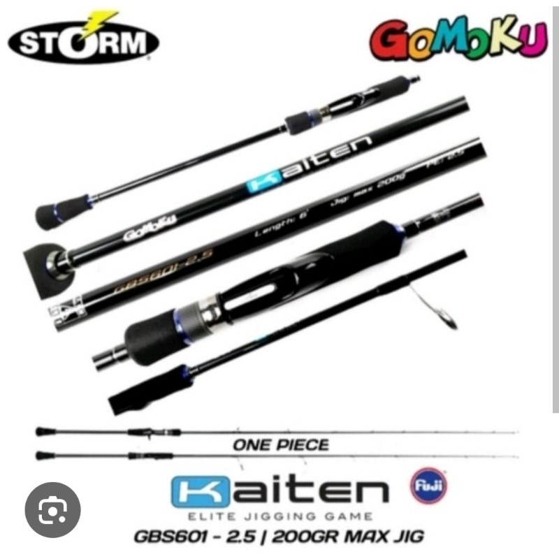 Jual ROD STORM GOMOKU BLACK KAITEN | Shopee Indonesia