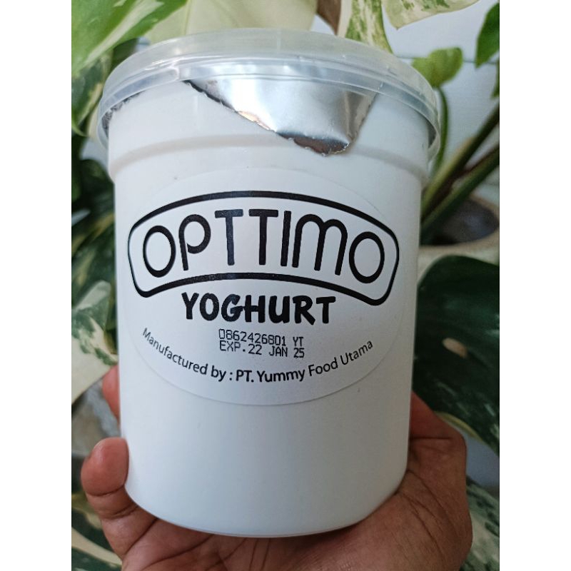 Jual Yoghurt Plain OPTIMO Yummy 1 Liter -BEST PRICE- | Shopee Indonesia
