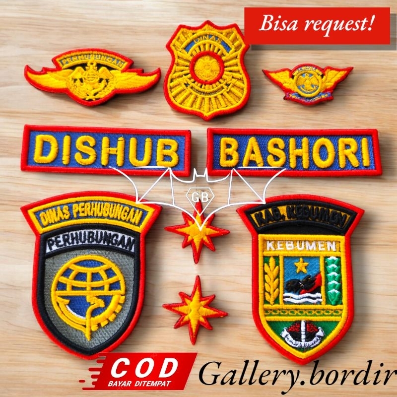 Jual TERLARIS!!! bordir atribut dishub timbul TERBARU !!! TERBAIK ...