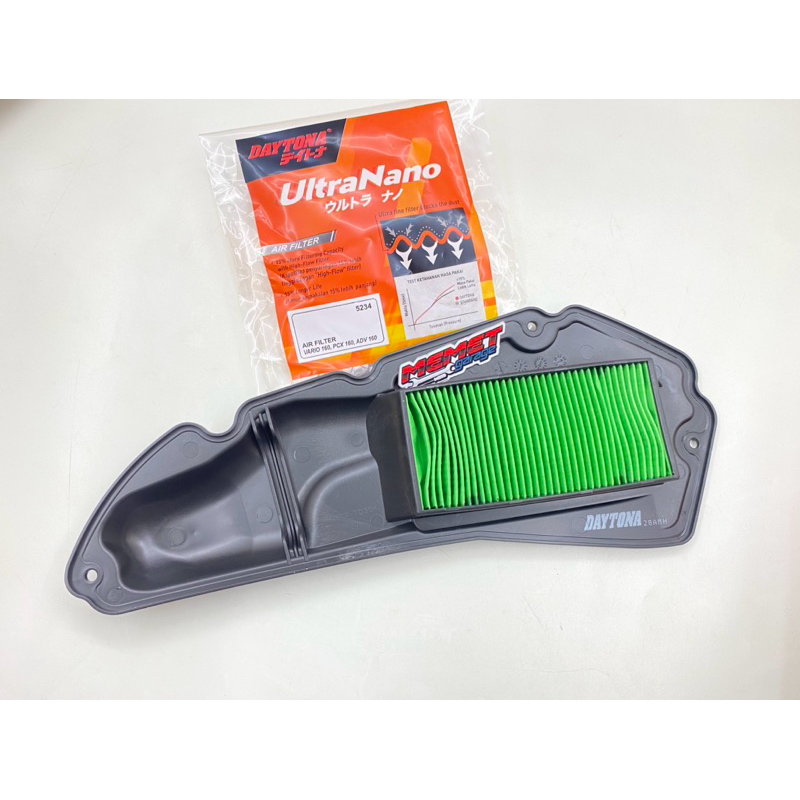 Jual Saringan Udara Air Filter Daytona Racing ultra nano Honda Pcx 160 ...