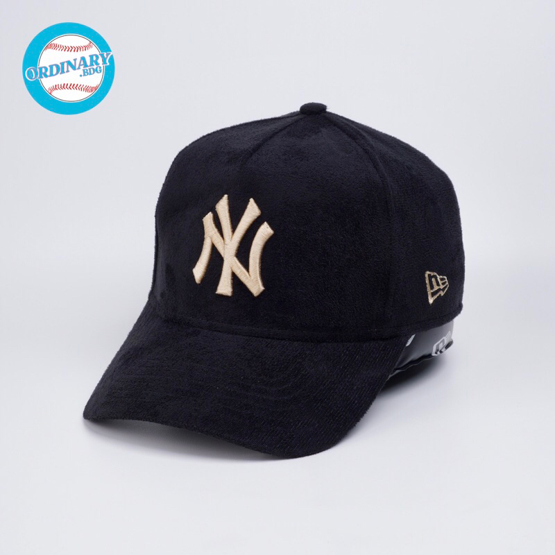 Jual Topi New Era Original New York Yankees Black Tan Suede | Shopee ...