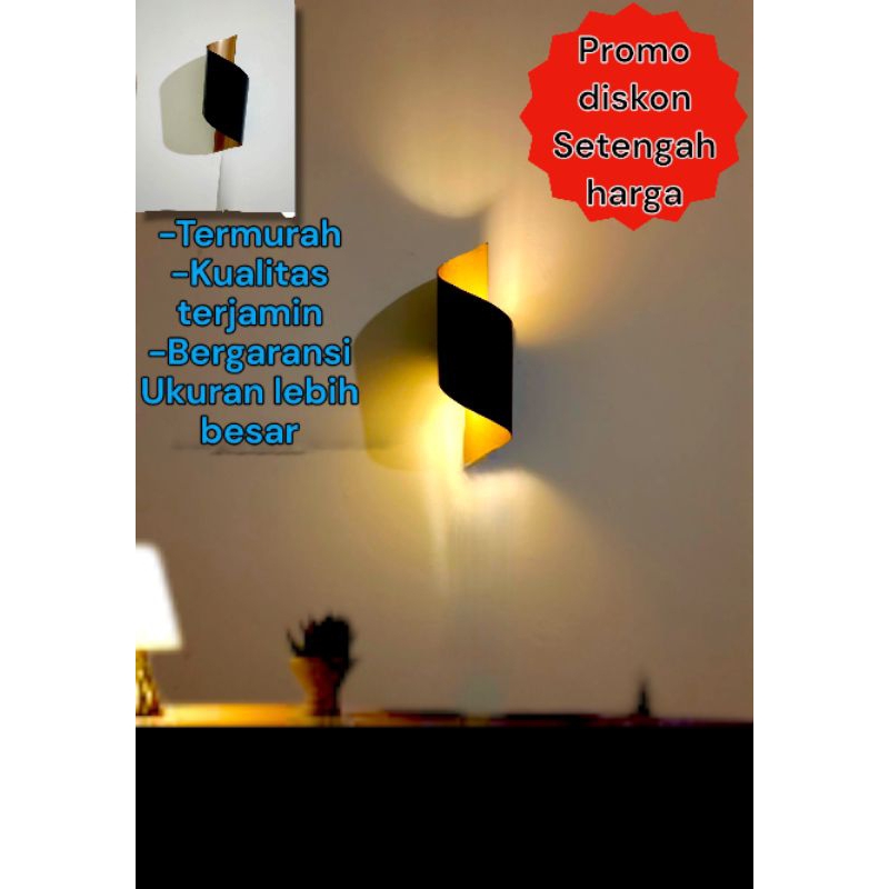 Jual lampu hias dinding / lampu cafe / lampu minimalis | Shopee Indonesia