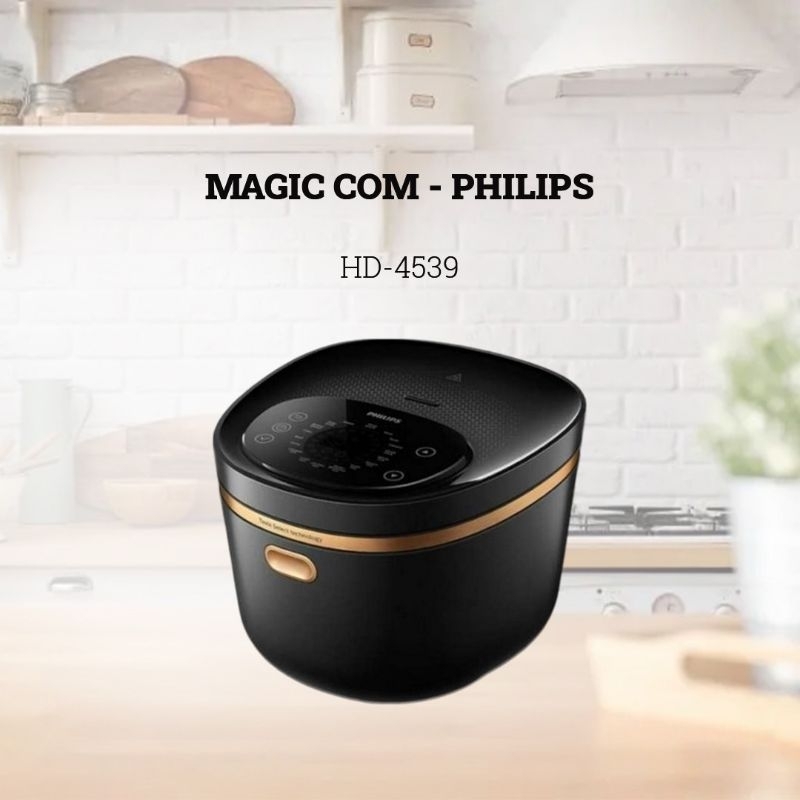 Jual Magicom Philips Hd4539 hitam 1.5 liter | Shopee Indonesia