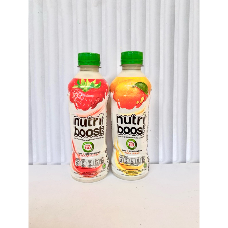 Jual Nutriboost 300ml Strawberry Flavour & Orange Flavour | Shopee ...