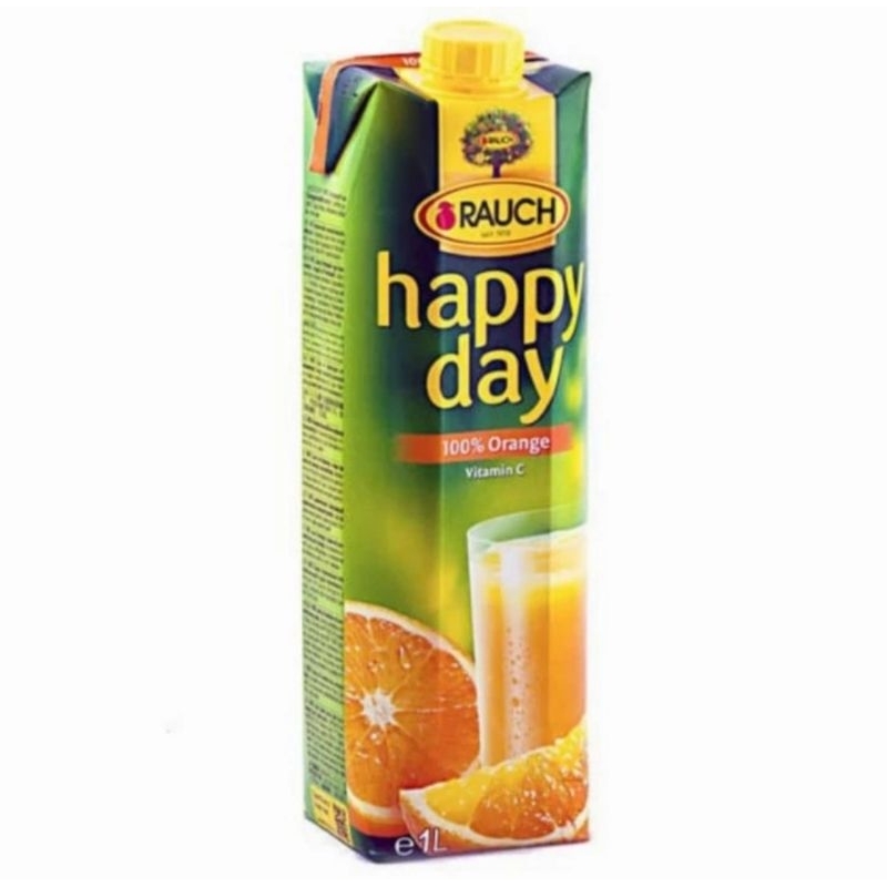 Jual RAUCH HAPPY DAY ORANGE 1 LITER | JUS BUAH JERUK | Shopee Indonesia