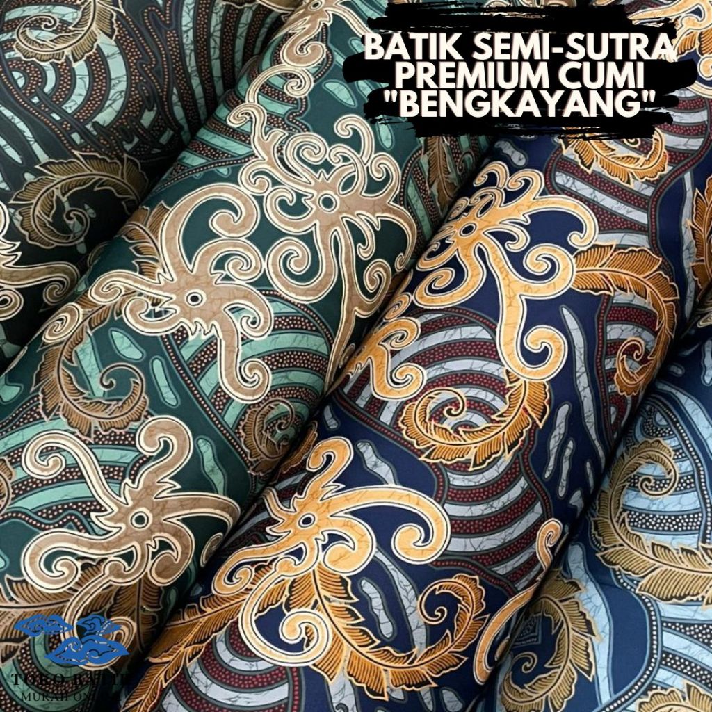 Jual Kain Batik Semi-Sutra Premium Silky MOTIF CUMI Kalimantan ...