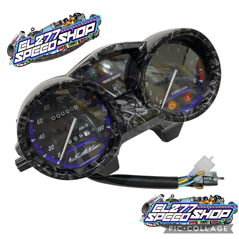 Jual Speedometer Spidometer Kilometer Karbon Forged Model Standar ...