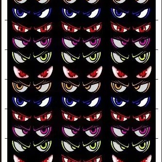 Jual Sticker STROBO MATA BUS 1 lembar A3 VIRAL Sticker HOLOGRAM ...