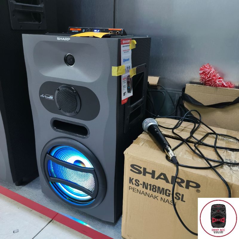 Jual Sharp Audio dan Speaker CBOX-PROX12UBB Pro X Series Grey 110 Watt ...