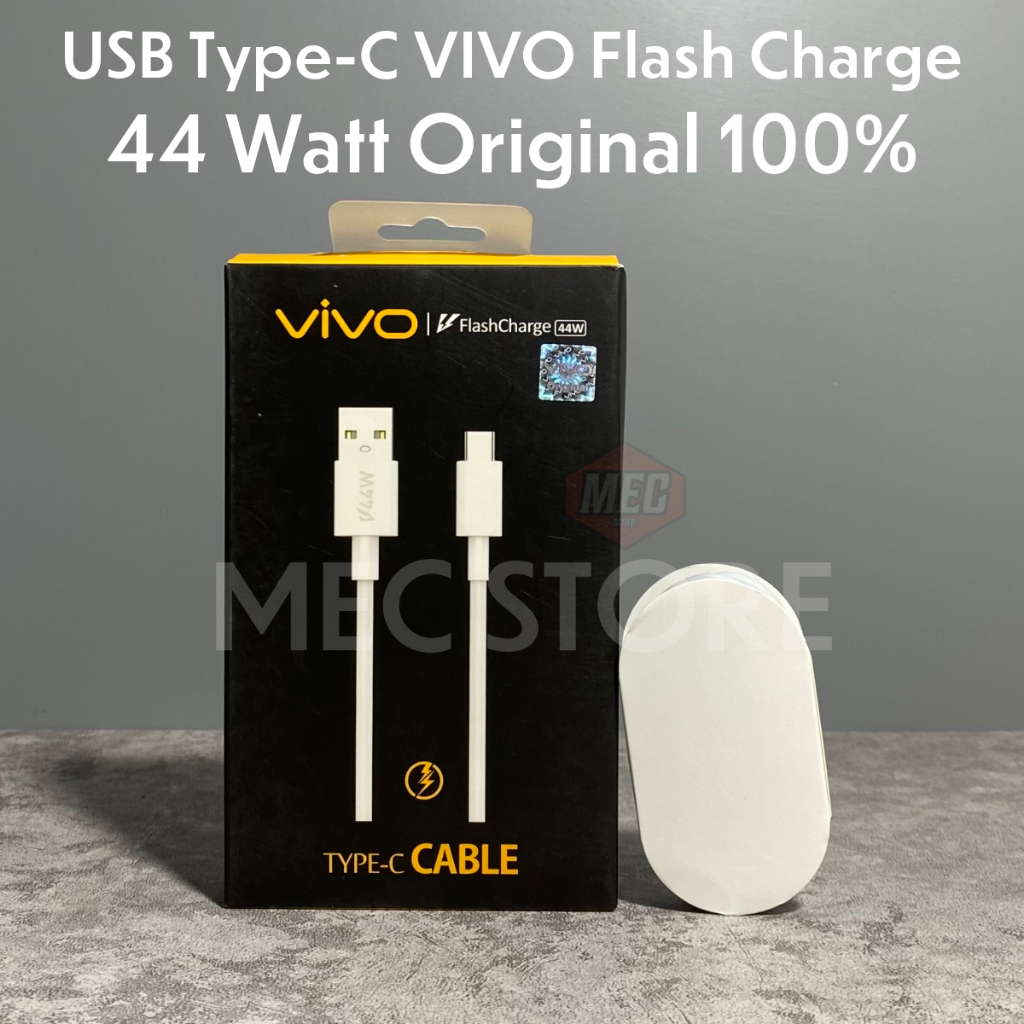 Jual Kabel Data Vivo Flash Charge 44W Usb Type C Original 100% V23 5G ...
