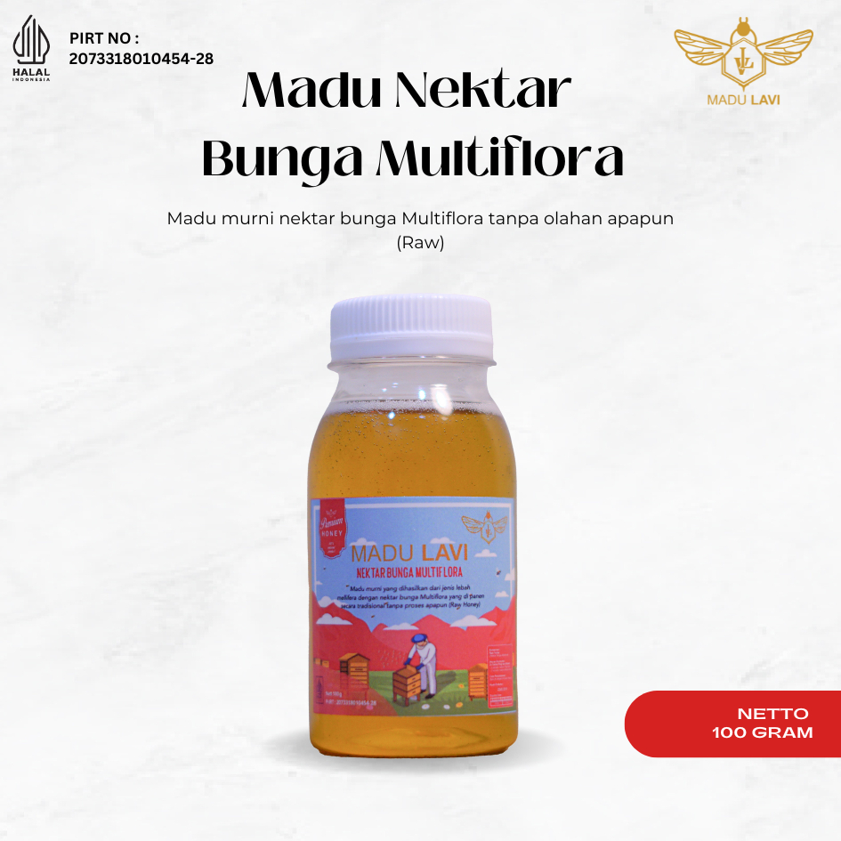 Jual [Madu Lavi] Kecil Kecil Berkhasiat Madu dari Nektar Bunga ...