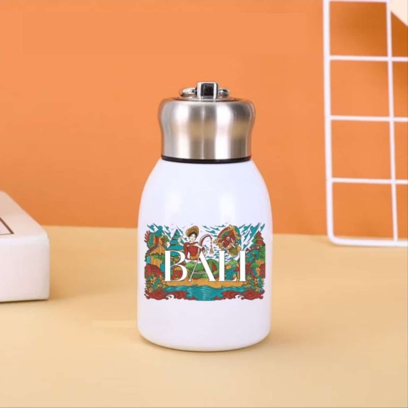 Jual mug tumbler mini gambar icon indonesia jakarta yogyakarta bali dll ...