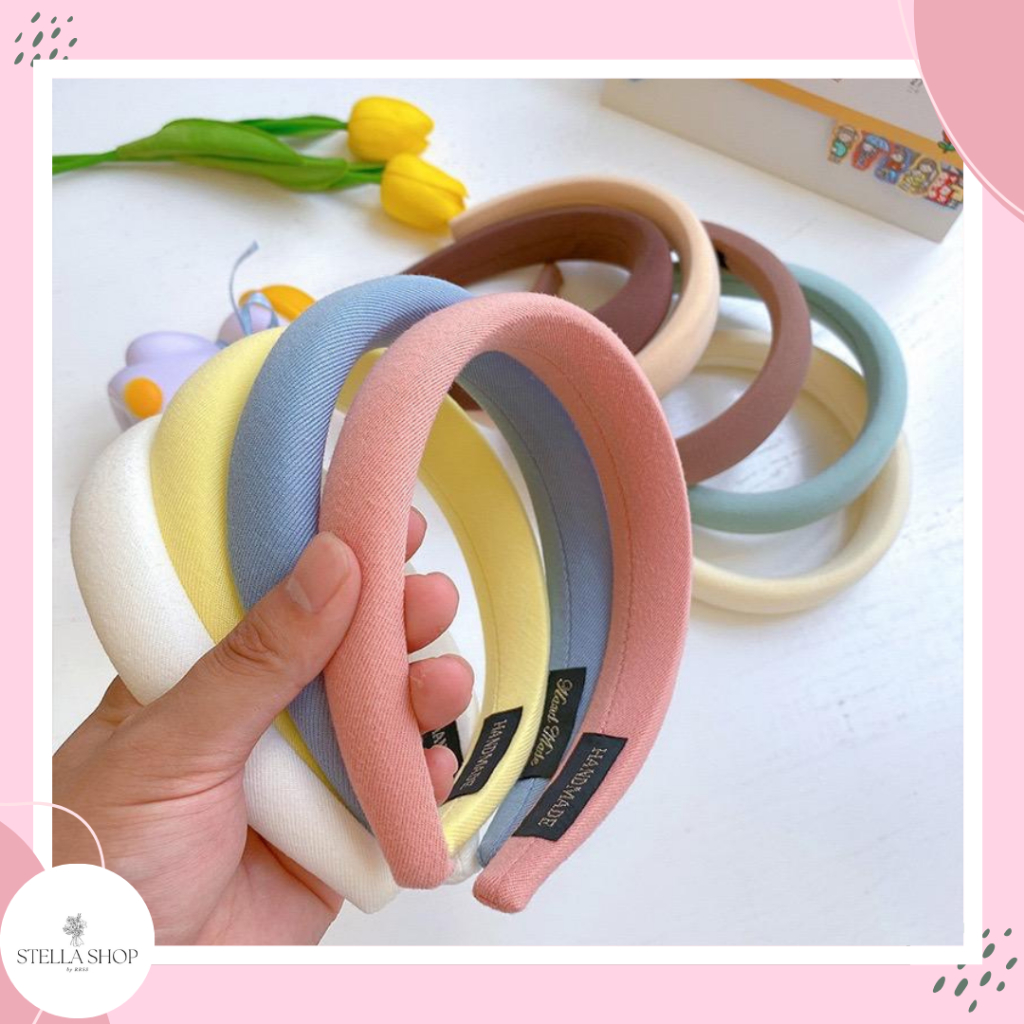Jual Bando Kain Busa Tebal Dan Polos Nyaman Di Gunakan | Shopee Indonesia