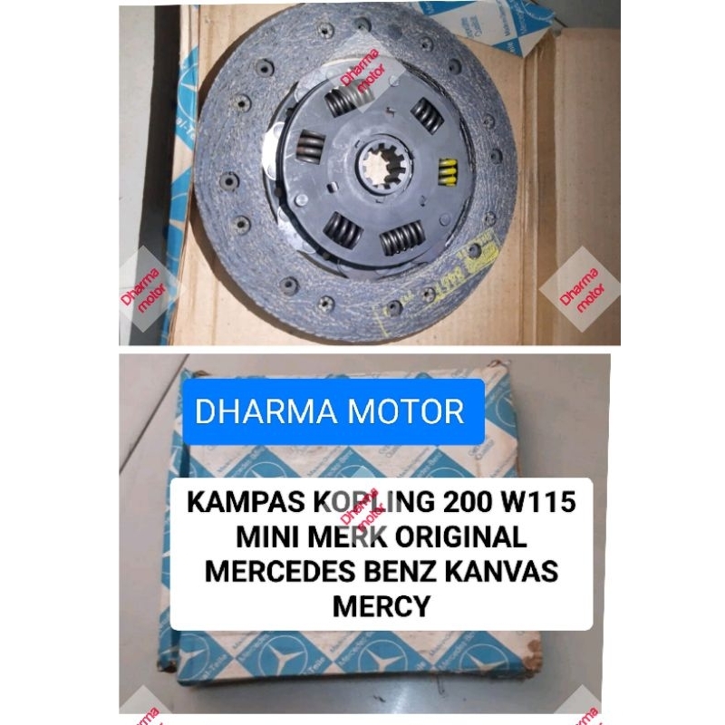 Jual KAMPAS KOPLING 200 W115 MINI MERK ORIGINAL MERCEDES BENZ KANVAS ...