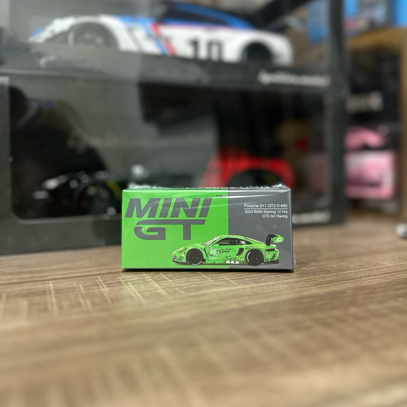 Jual Mini GT 713 Porsche 911 GT3 R #80 Rexy 2023 IMSA Sebring 12 Hrs ...