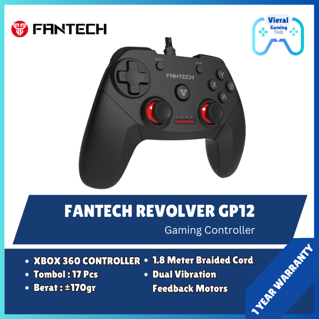Jual Fantech GP12 Revolver Gaming Controller | Shopee Indonesia