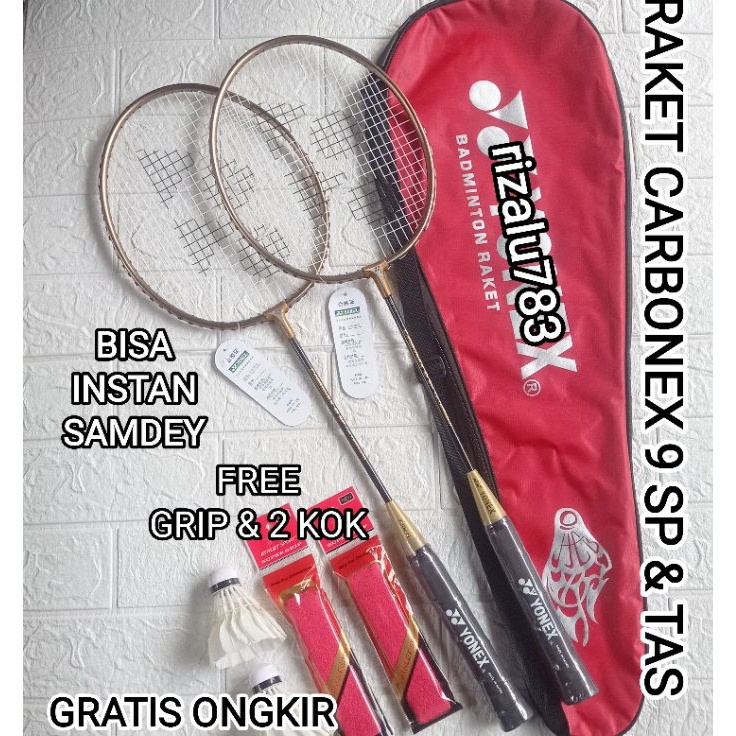 Jual Paket Terbaru RAKET BADMINTON CARBONEX 9 SP BULUTANGKIS REMAJA ANAK MURAH BERKUALITAS ...