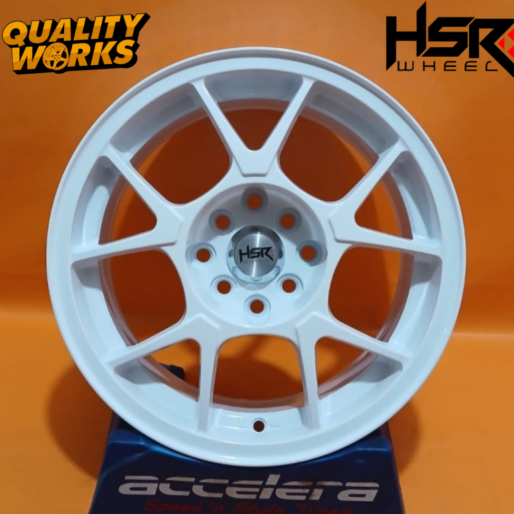 Jual Rekomendasi Velg Hsr R15 Inch Lubang 4 Pelek Hsr Awara Ring 15 ...
