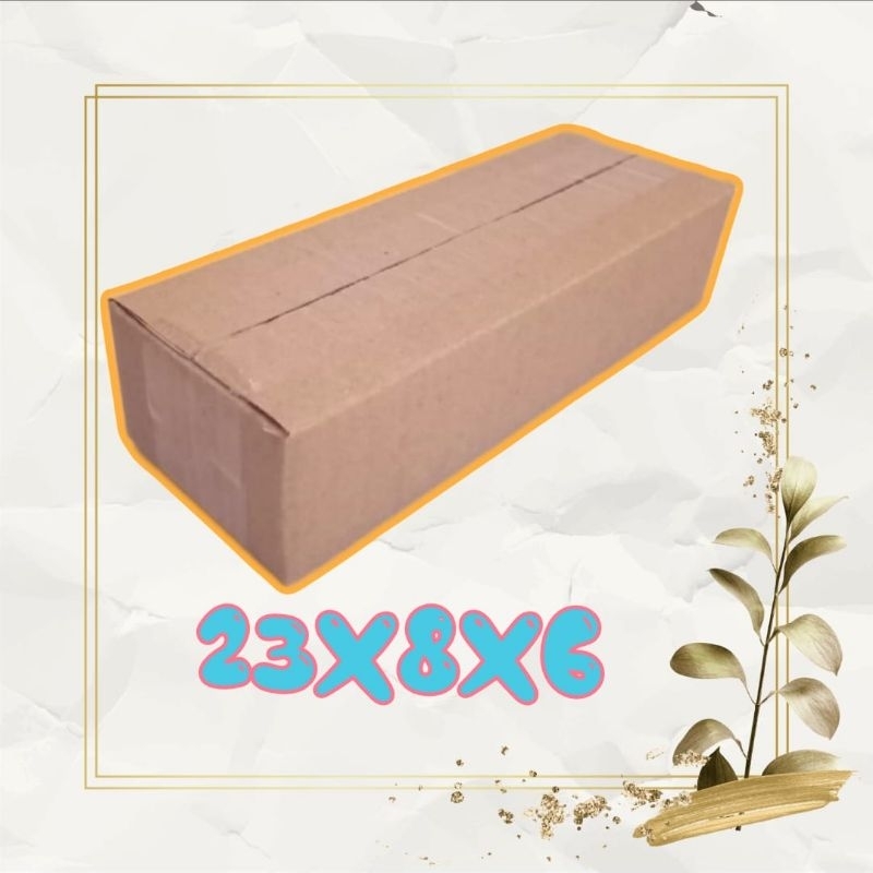 Jual kardus polos 23x8x6kardus kecil kardus packing kardus besar ...