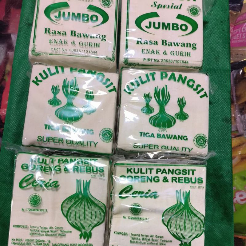 Jual kulit pangsit goreng gurih dan renyah berat 500gr | Shopee Indonesia