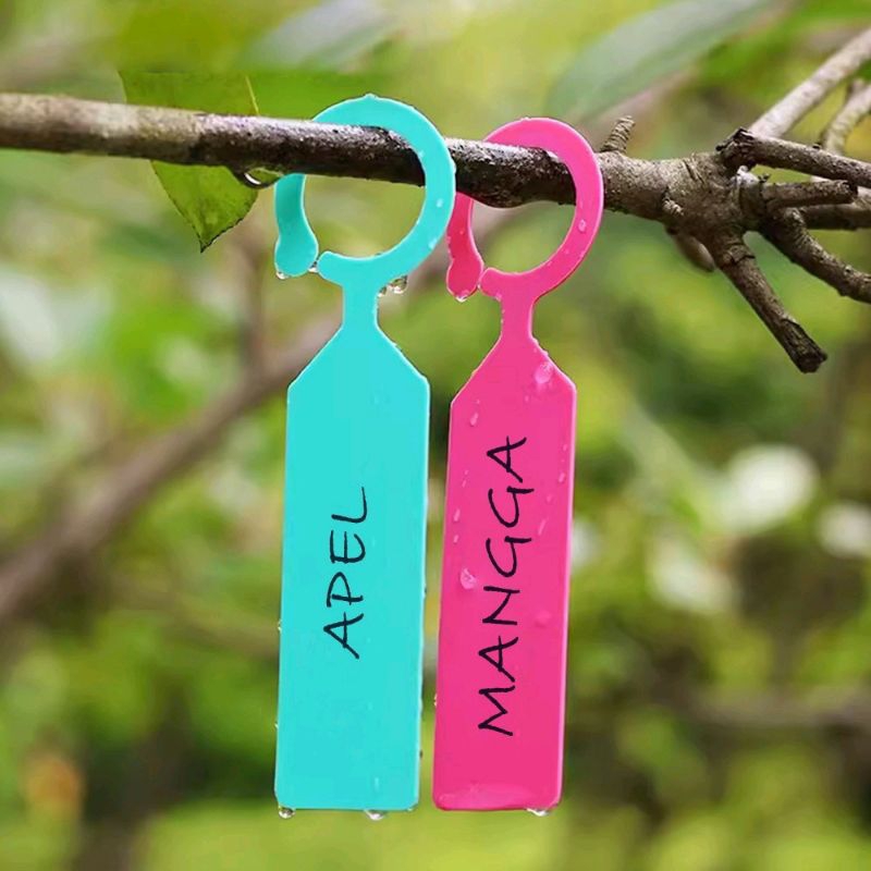 Jual Plant Label Name Tag Label Penanda Tanaman Hanging Ring / Label ...