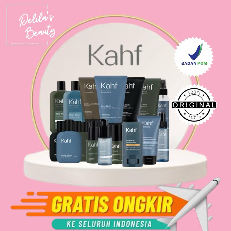 Jual KHAF- FACEWASH//SERUM//DEODORANT//BODY WASH DLL KAHF ALL SERRIES ...