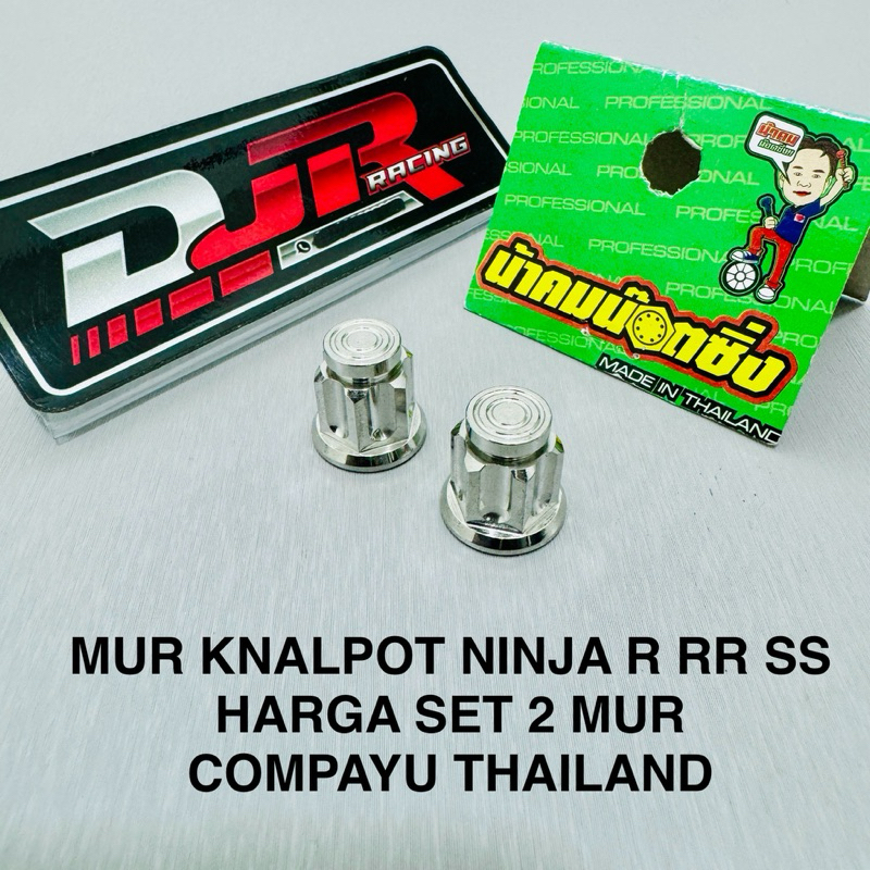 Jual MUR KNALPOT NINJA R RR SS KIS PROBOLT STAINLESS model SPIRAL ...