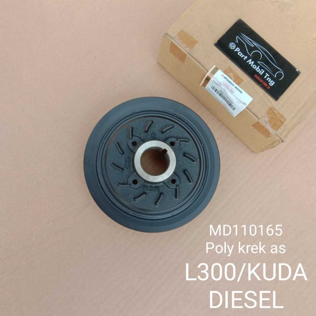 Jual Pulley Poly Crankshaft / Pully Kruk Krek As Mitsubishi L300 Kuda ...