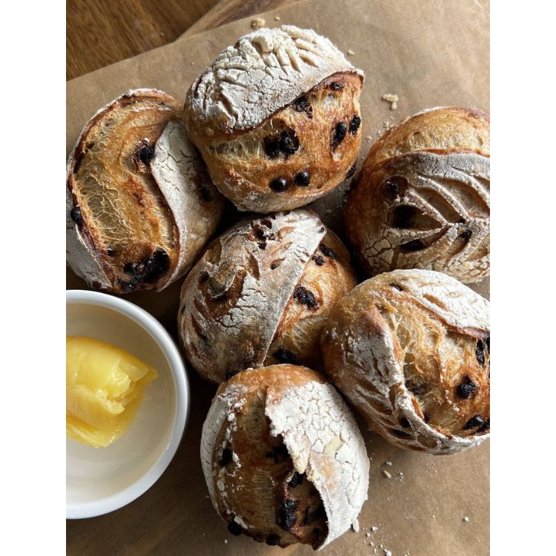 Jual Roti Sourdough MINI Tanpa Gula, Susu Dan Telur 4PC/WHOLEWHEAT ...