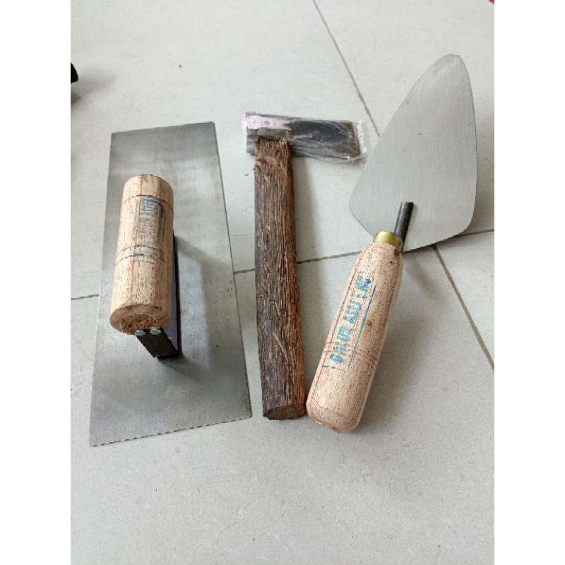 Jual Paket Cetok Semen 18 cm Roskam GALUR ASLI 30 cm, kampak kecil ...