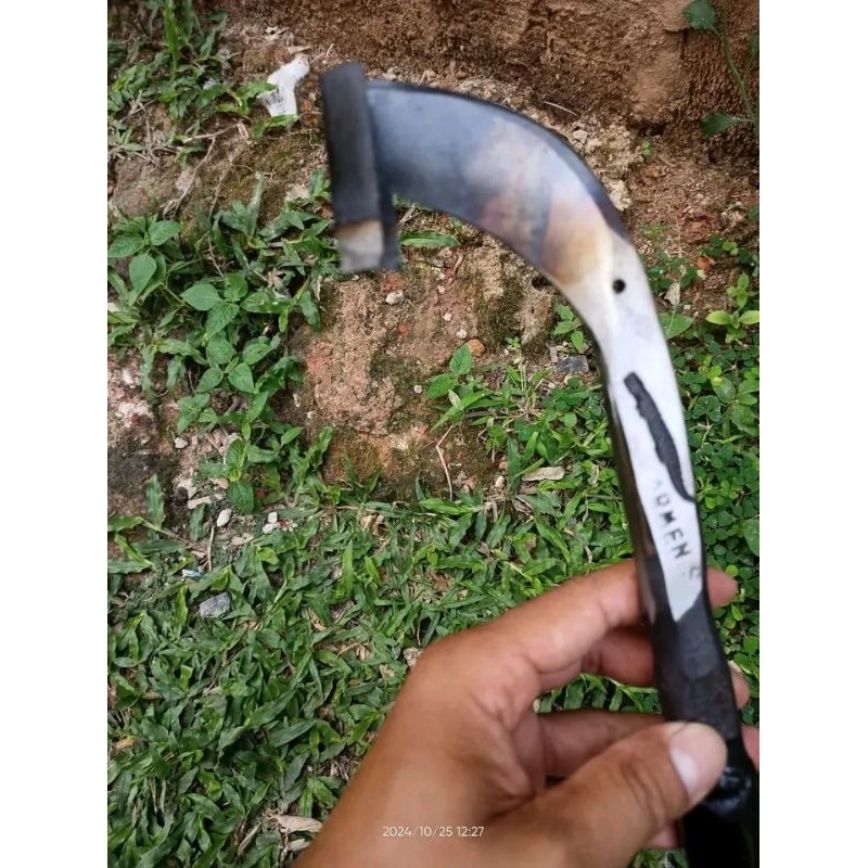 Jual pisau sadap karet model thailan baja asli paku rel | Shopee Indonesia