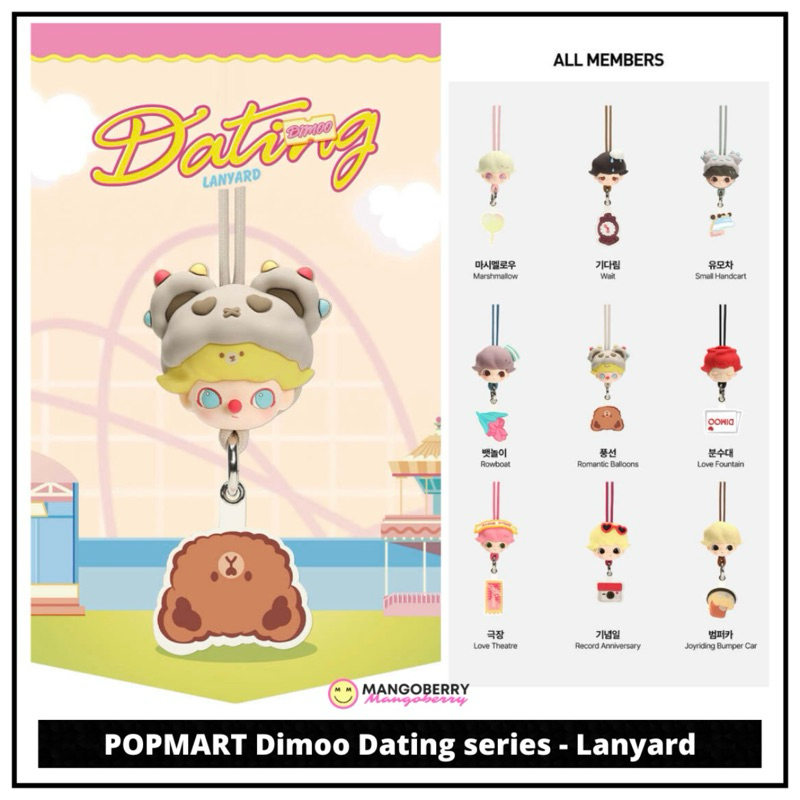 Jual POPMART Dimoo Dating series - Lanyard | Shopee Indonesia